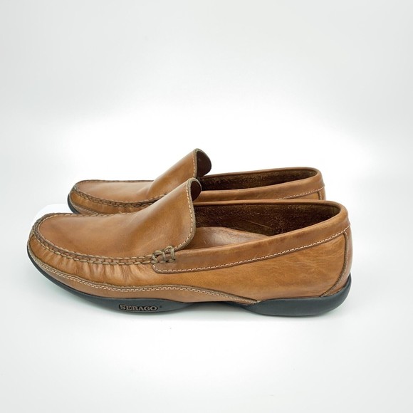 Sebago | Shoes | Sebago Breckenridge Slip On Loafers Leather Brown ...